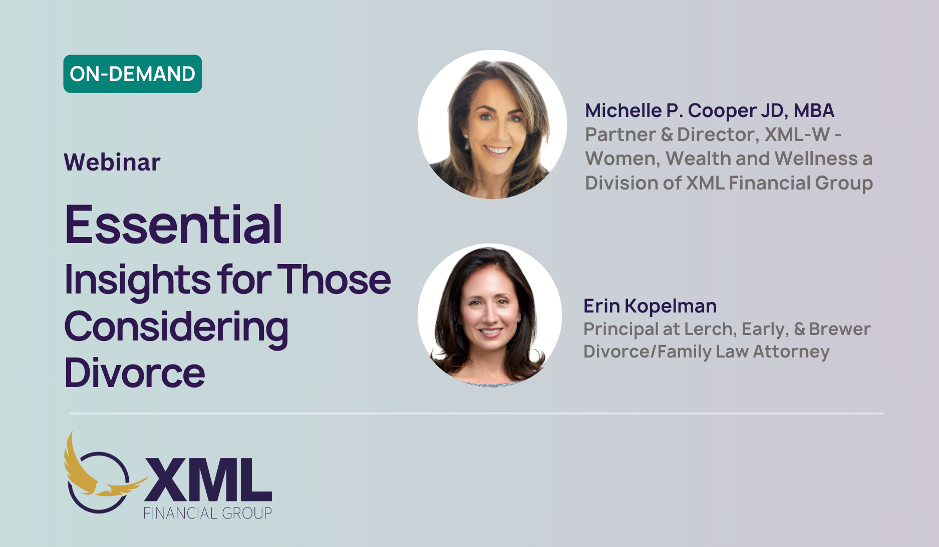 On-Demand | Navigate Your Financial Future: Essential Insights for Those Considering Divorce